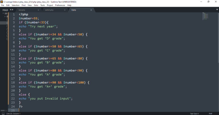 What Are The Conditional Statements In Php